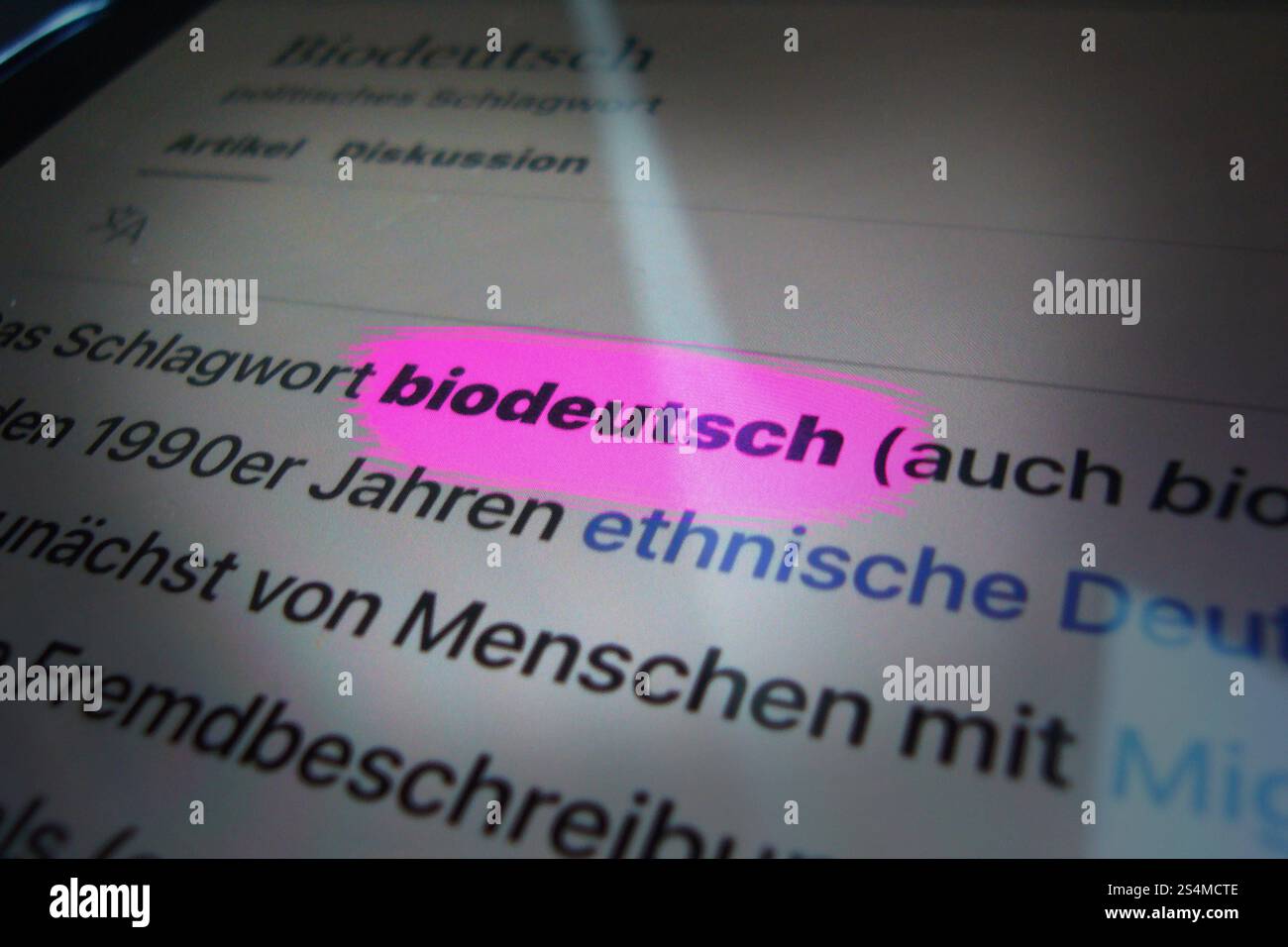 biodeutsch ist das Unwort des Jahres 2024. *** Bio-German is the bad ...