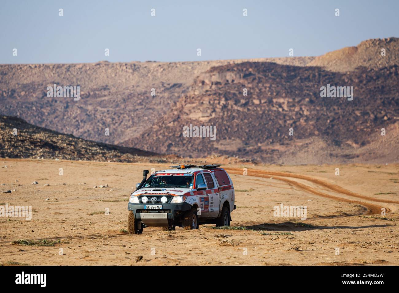 Riyadh, Arabie Saoudite. 13th Jan, 2025. ASO Tango Toyota car during ...