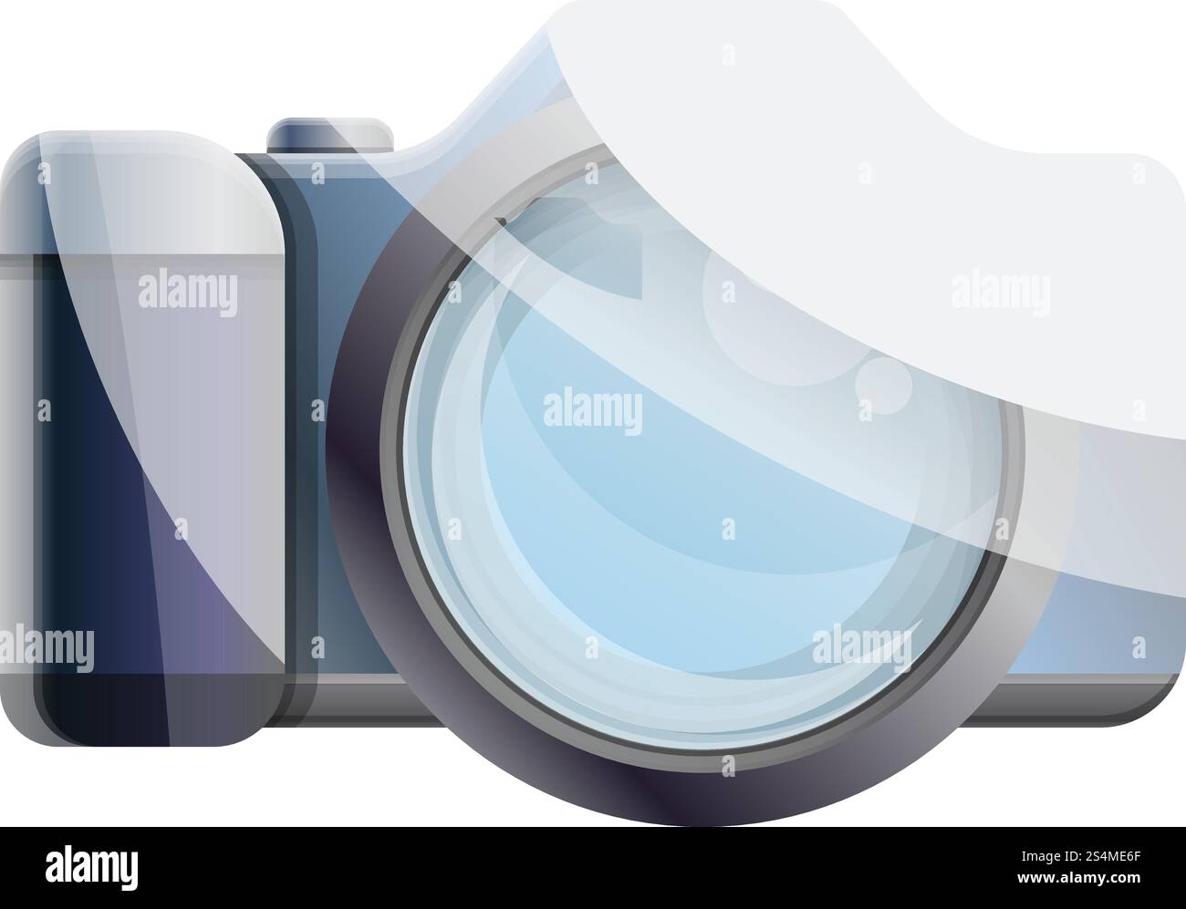 Professional camera icon. Cartoon of professional camera vector icon ...