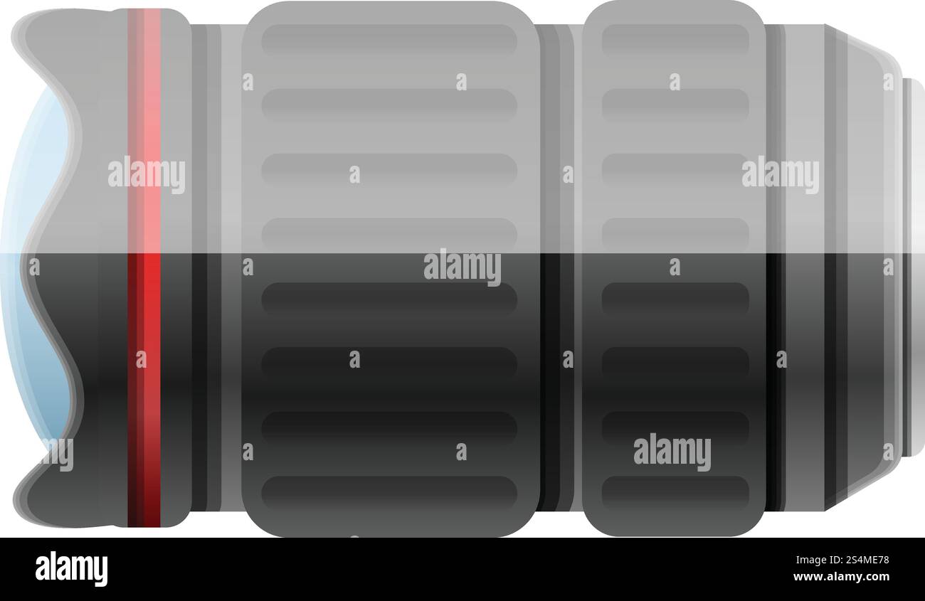 Camera lens icon. Cartoon of camera lens vector icon for web design ...