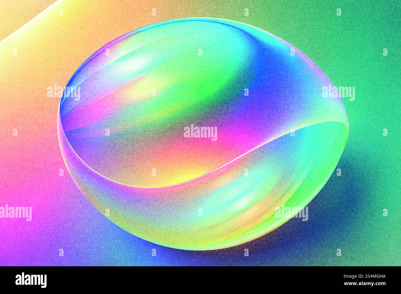 A vibrant abstract texture features a grainy background in soft pastel ...