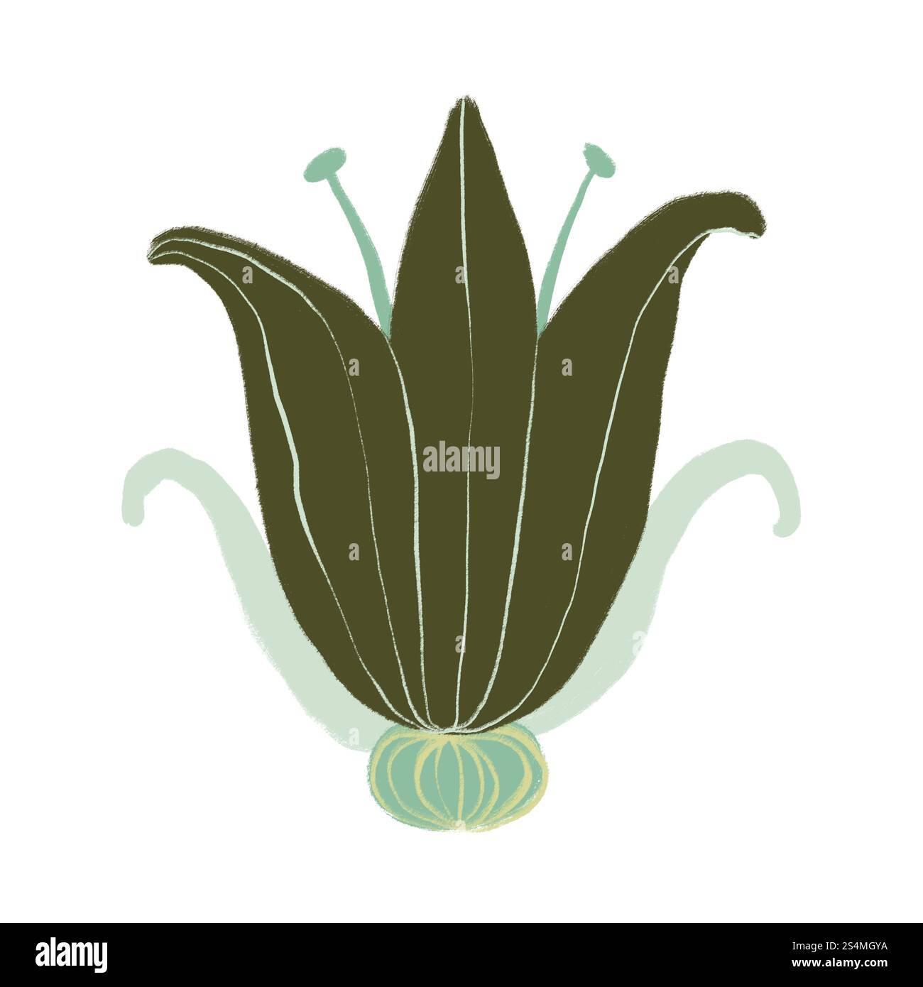Intricate pattern leaf shapes Cut Out Stock Images & Pictures - Alamy