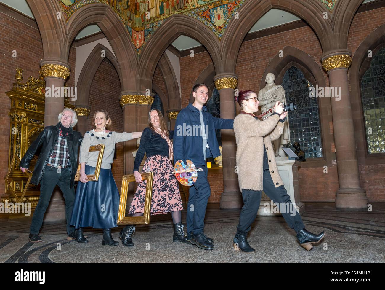 Scottish National Portait Gallery, Edinburgh, Scotland, UK, 13 January ...