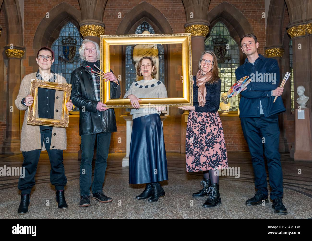 Scottish National Portrait Gallery, Edinburgh, Scotland, UK, 13 January ...