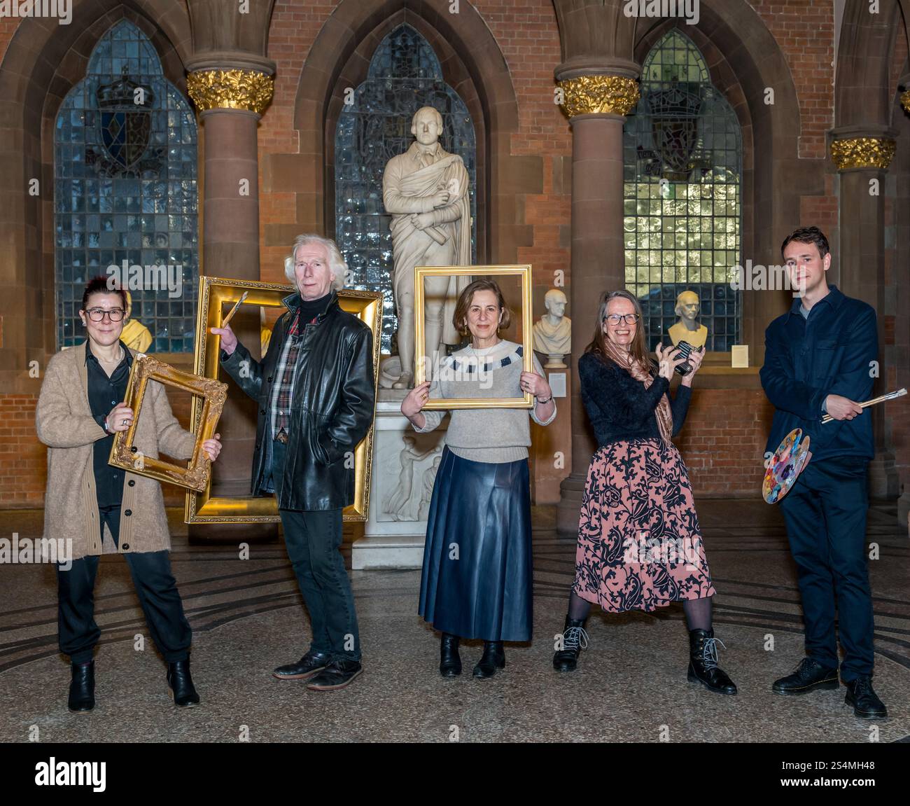 Scottish National Portait Gallery, Edinburgh, Scotland, UK, 13 January ...