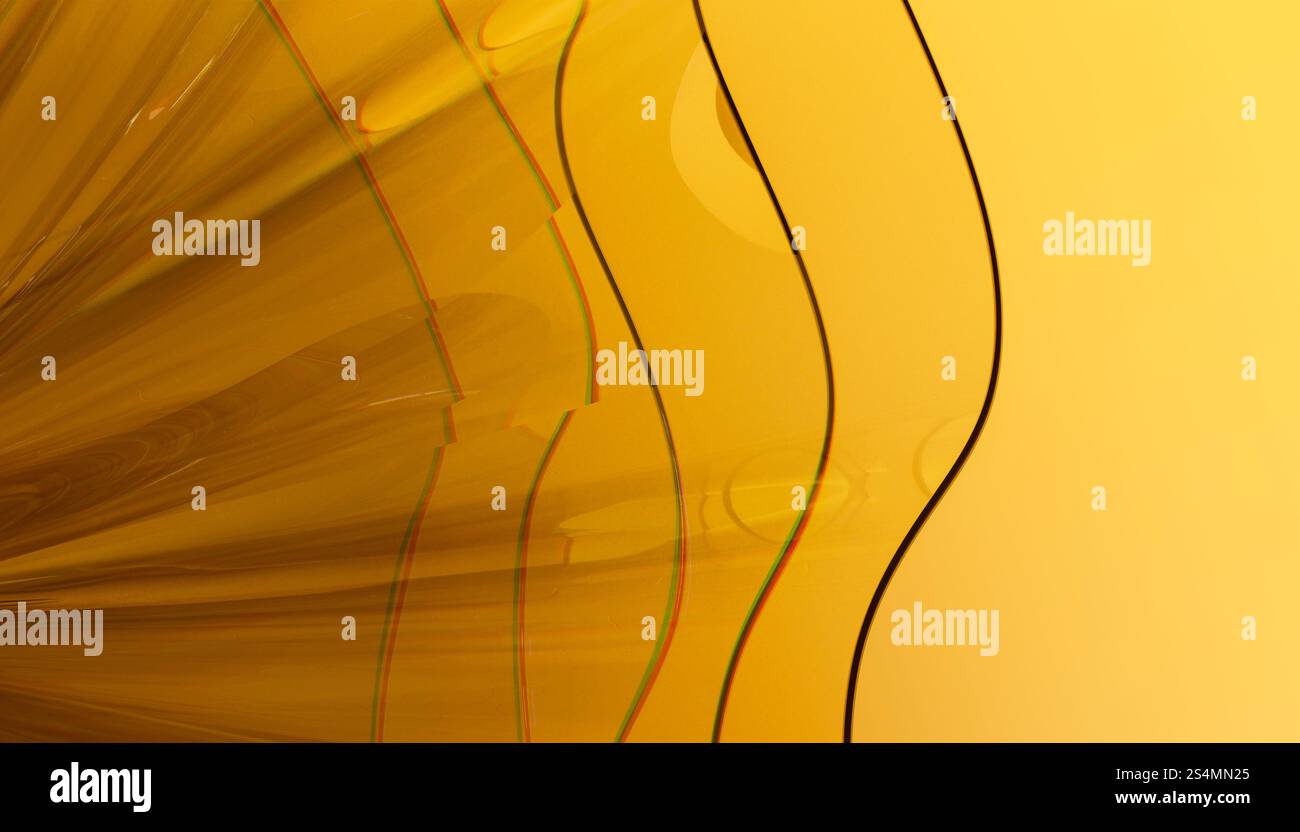 Abstract 3D render showcasing a vibrant crystal like structure with a ...