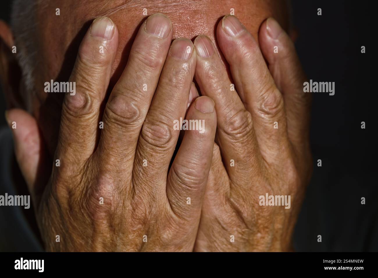 Evoking emotions of contemplation hi-res stock photography and images ...