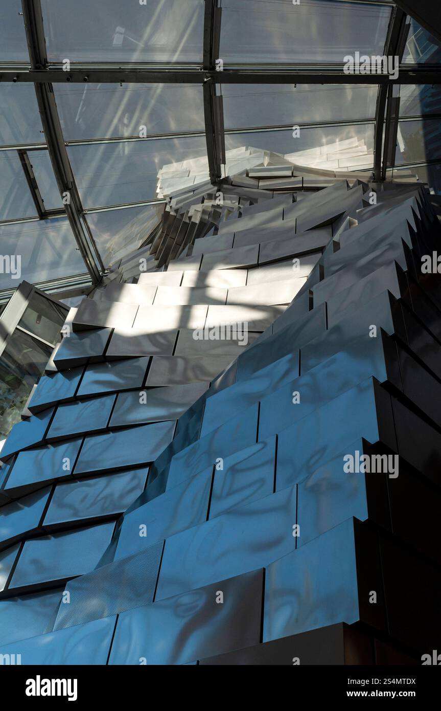 Luma Tower, aluminium pannels in the iconic new museum by Frank Gehry ...