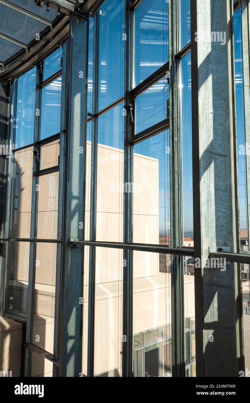 Luma Tower, Windows and corridors, the iconic new museum by Frank Gehry ...