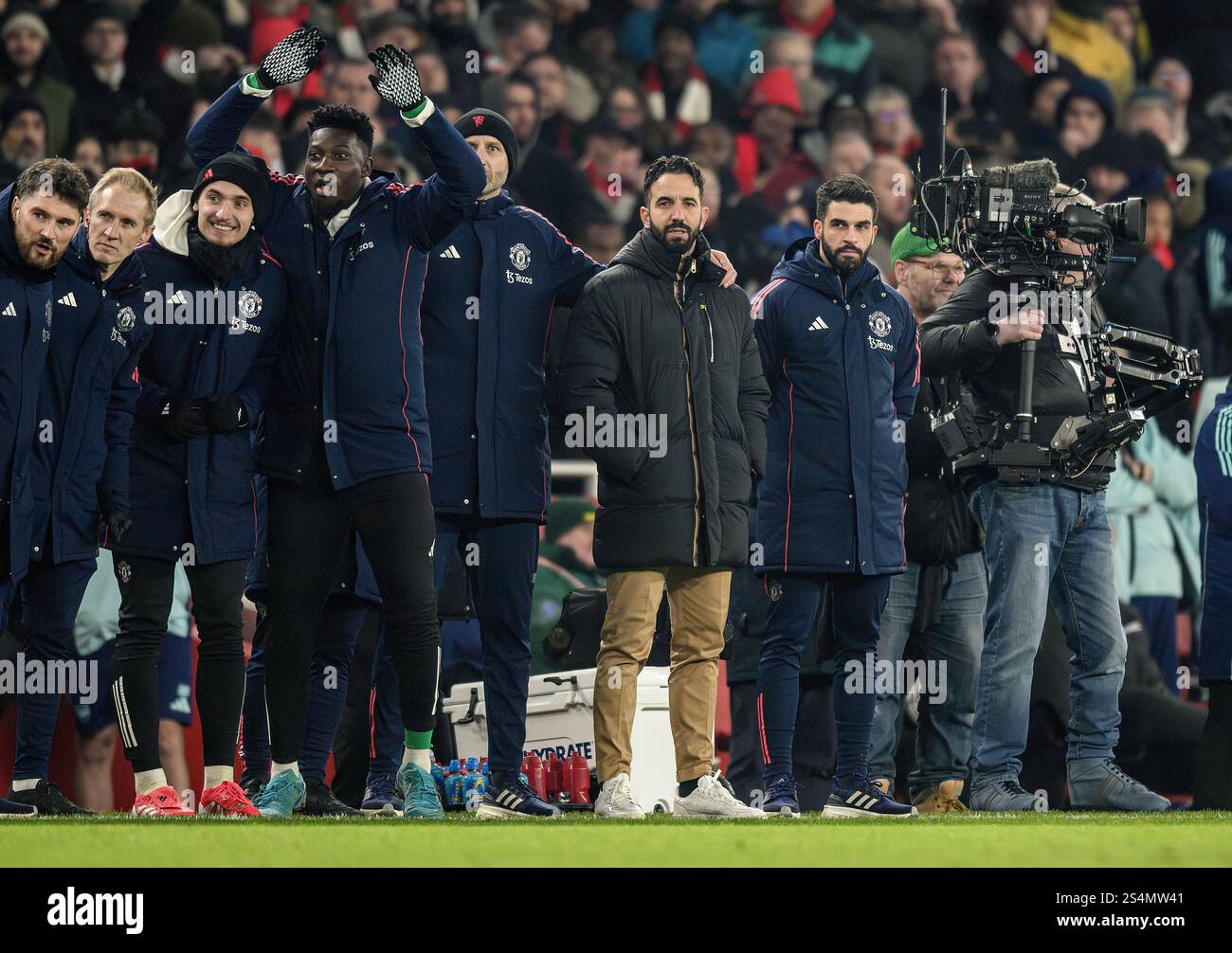 London, UK. 12th Jan, 2025. Arsenal v Manchester United - FA Cup R3 ...