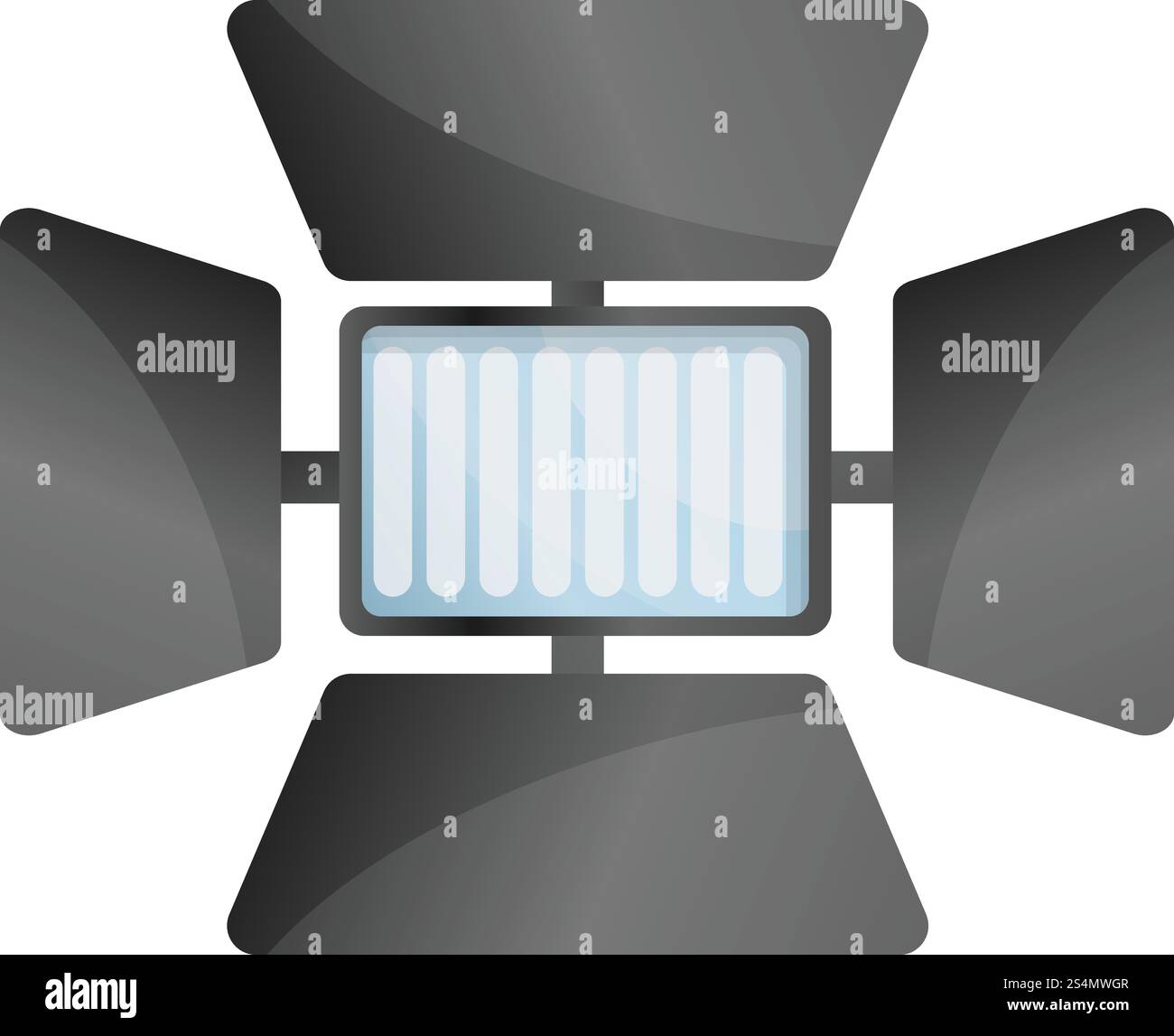 Studio light icon. Cartoon of studio light vector icon for web design ...