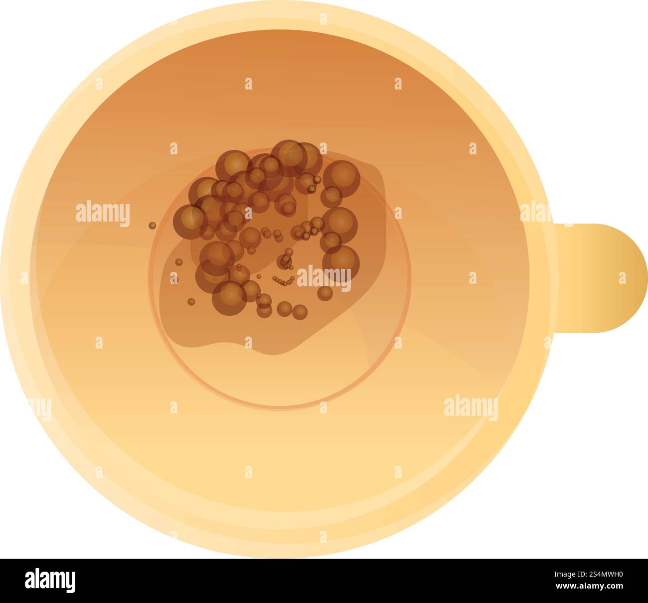 Magic coffee fortuner icon. Cartoon of magic coffee fortuner vector ...
