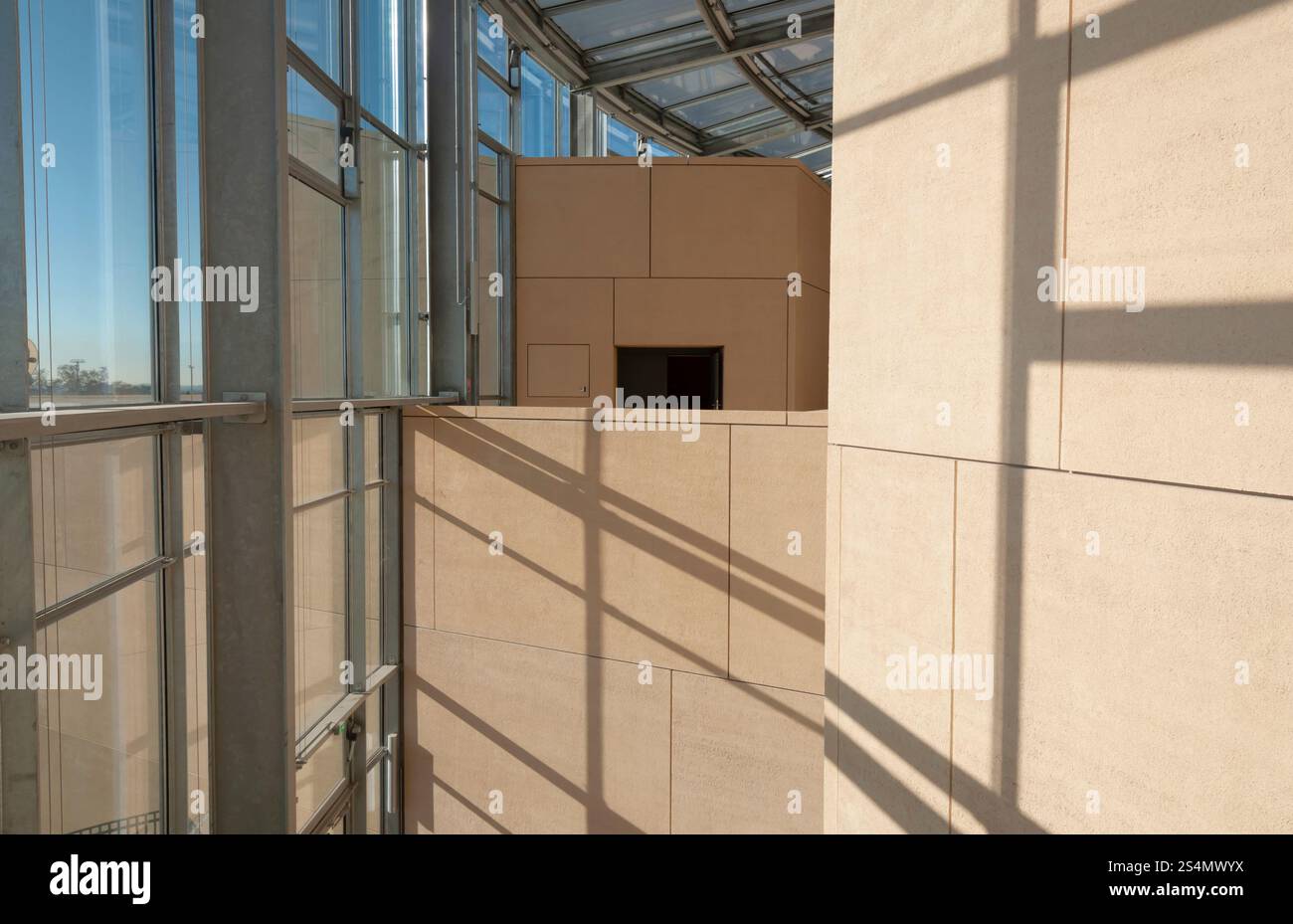 Luma Tower, Windows and corridors, the iconic new museum by Frank Gehry ...