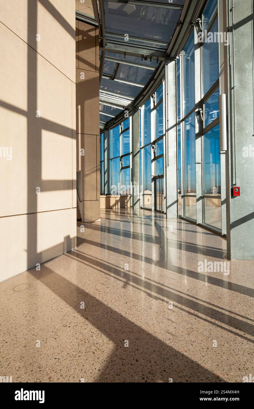 Luma Tower, Windows and corridors, the iconic new museum by Frank Gehry ...