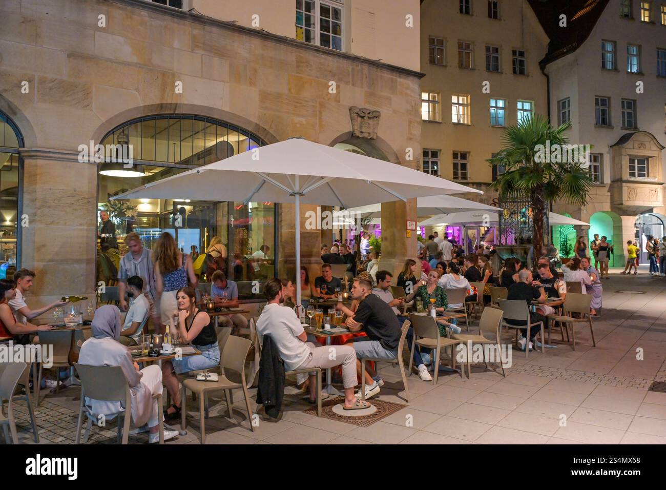 Restaurant und Bar Deli in der Geißstraße, Ausgehviertel rund um den ...