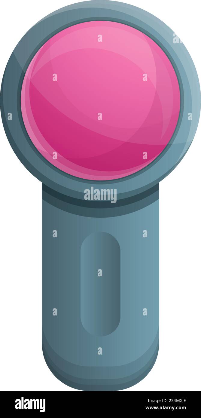 Modern hand joystick icon. Cartoon of modern hand joystick vector icon ...