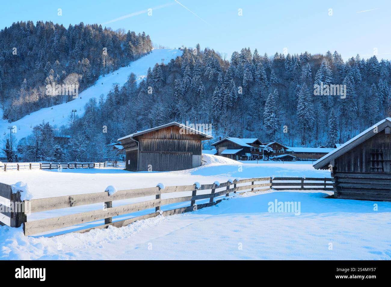 Serene alpine village hi-res stock photography and images - Alamy