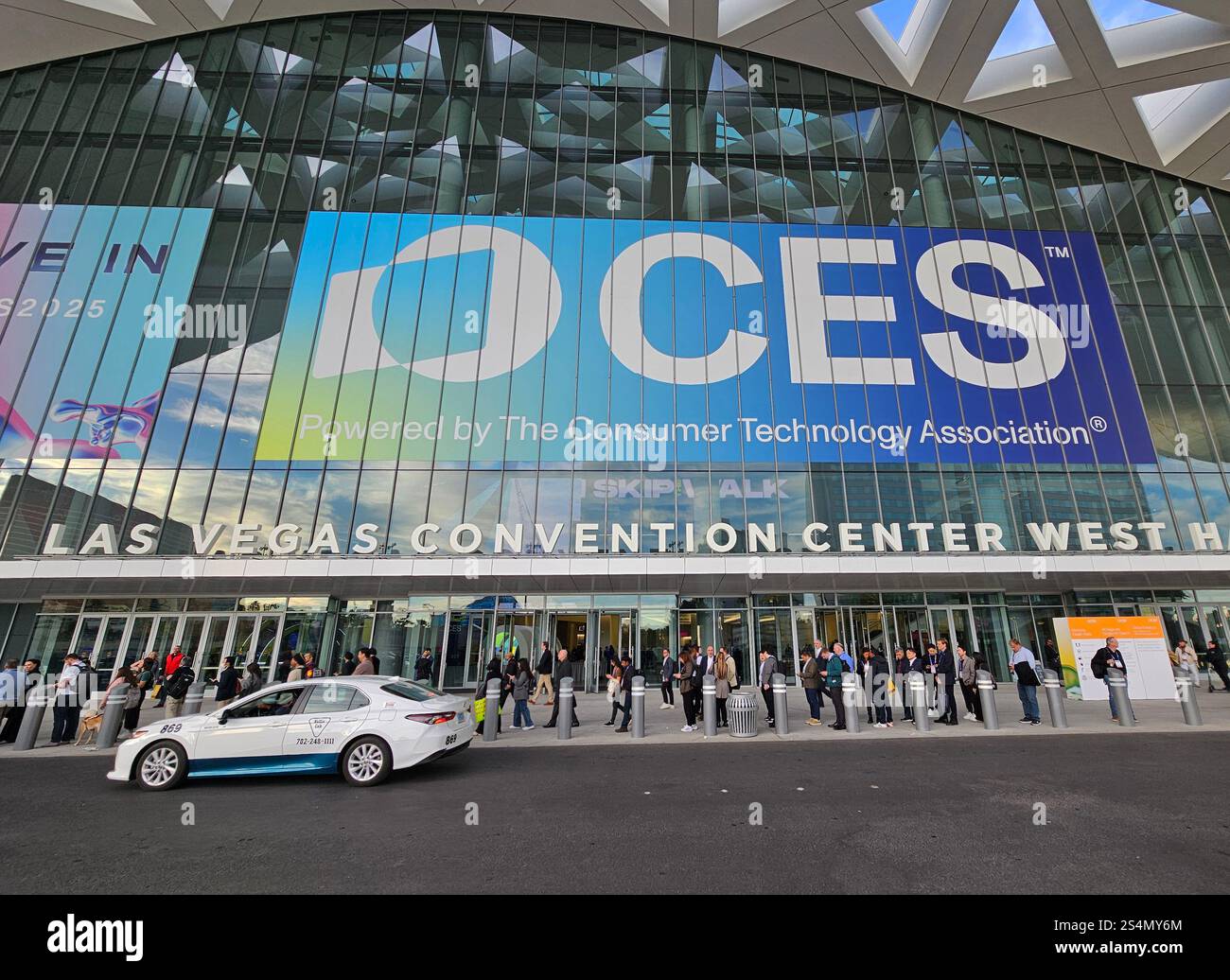 Las Vegas, USA – January 8th, 2025: CES 2025 fair in Las Vegas: a bit ...