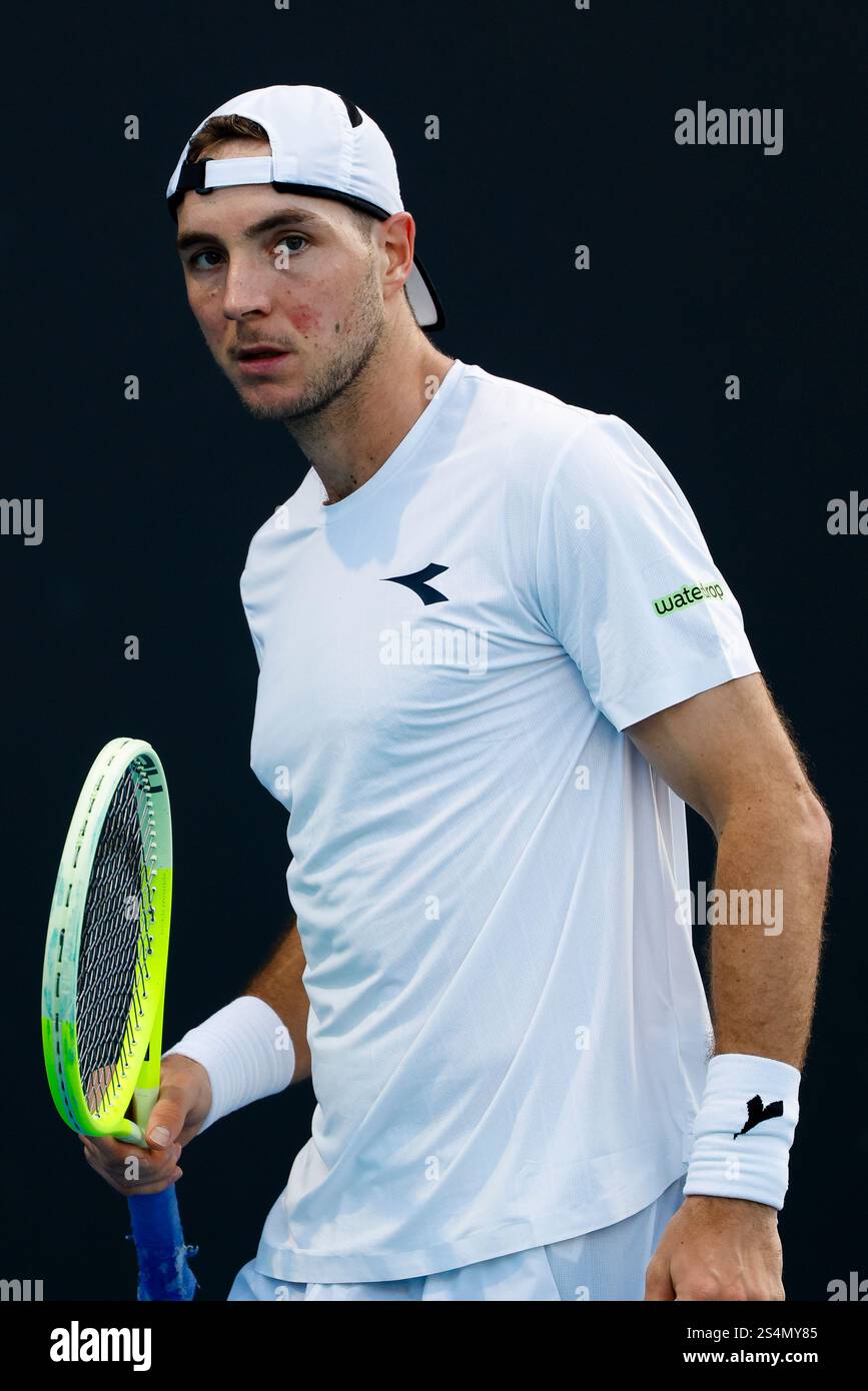 Melbourne, Australia. 13th Jan, 2025. Tennis: Grand Slam - Australian Open, men's singles, 1st ...