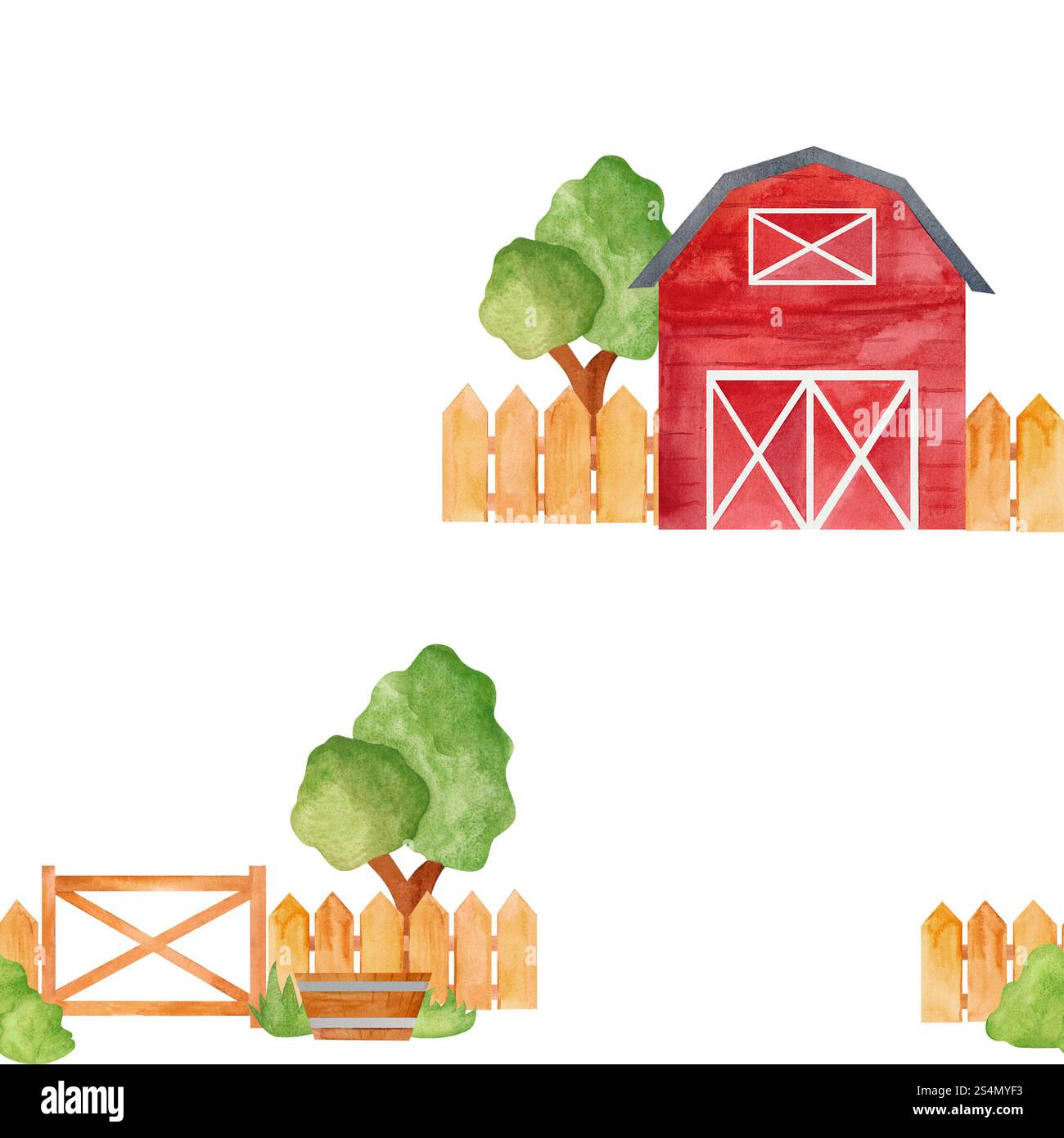 Livestock barns Cut Out Stock Images & Pictures - Alamy