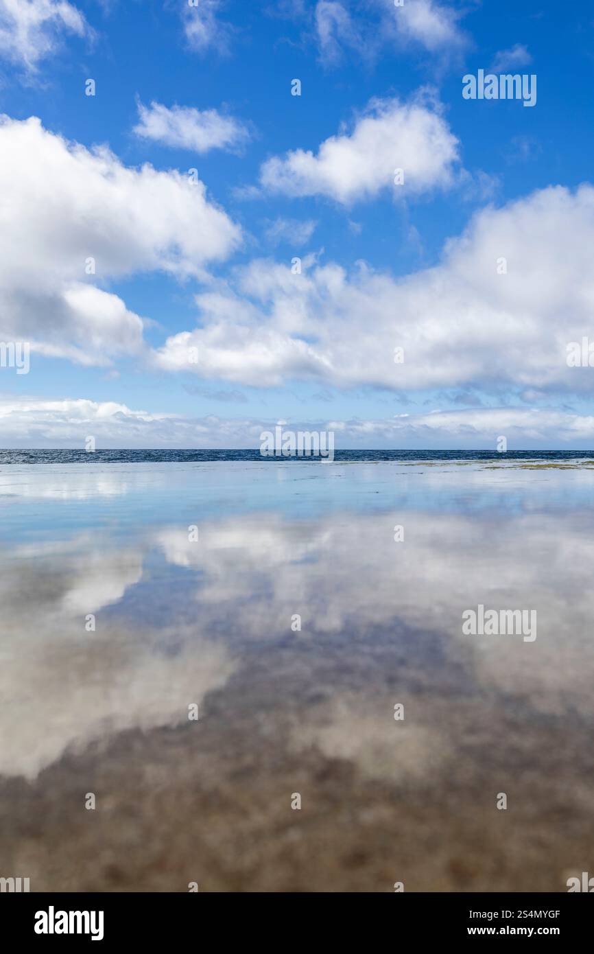 Reflection clouds mirrored in hi-res stock photography and images - Alamy