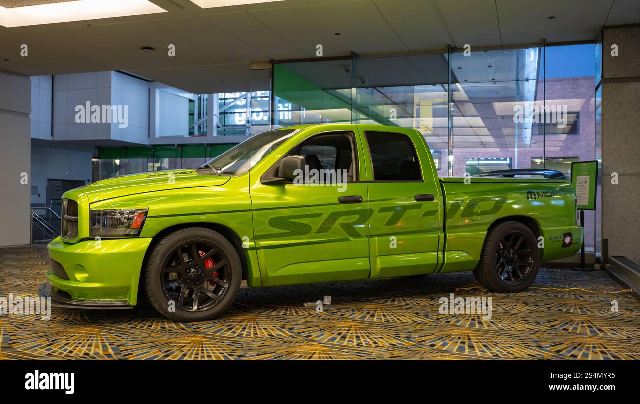 DETROIT, MI/USA - JANUARY 10, 2025: A 20xx Dodge Ram SRT-10 Viper truck ...