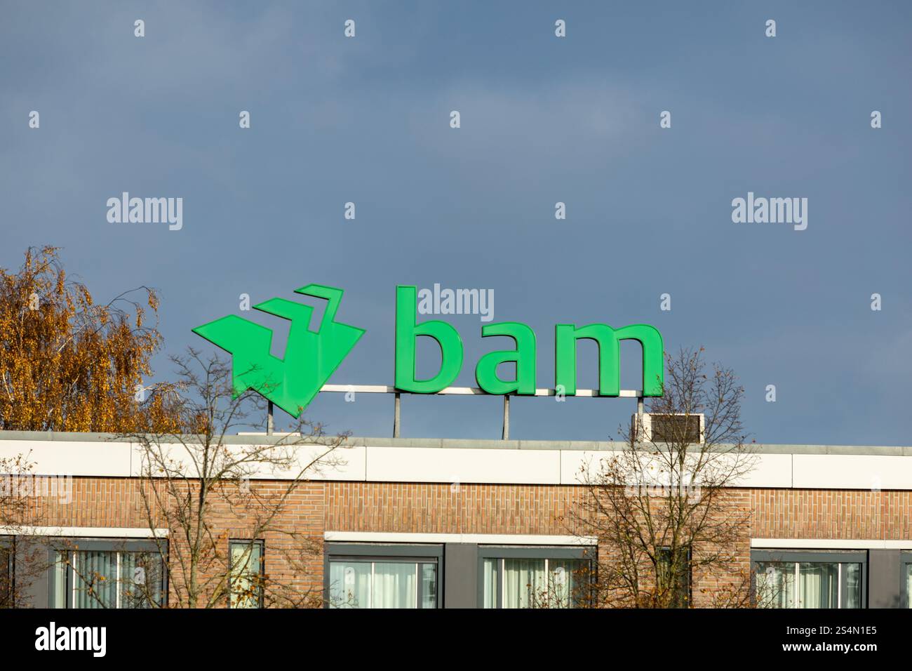 Bunnik, the Netherlands 12 November 2023. Royal BAM Group is a Dutch ...