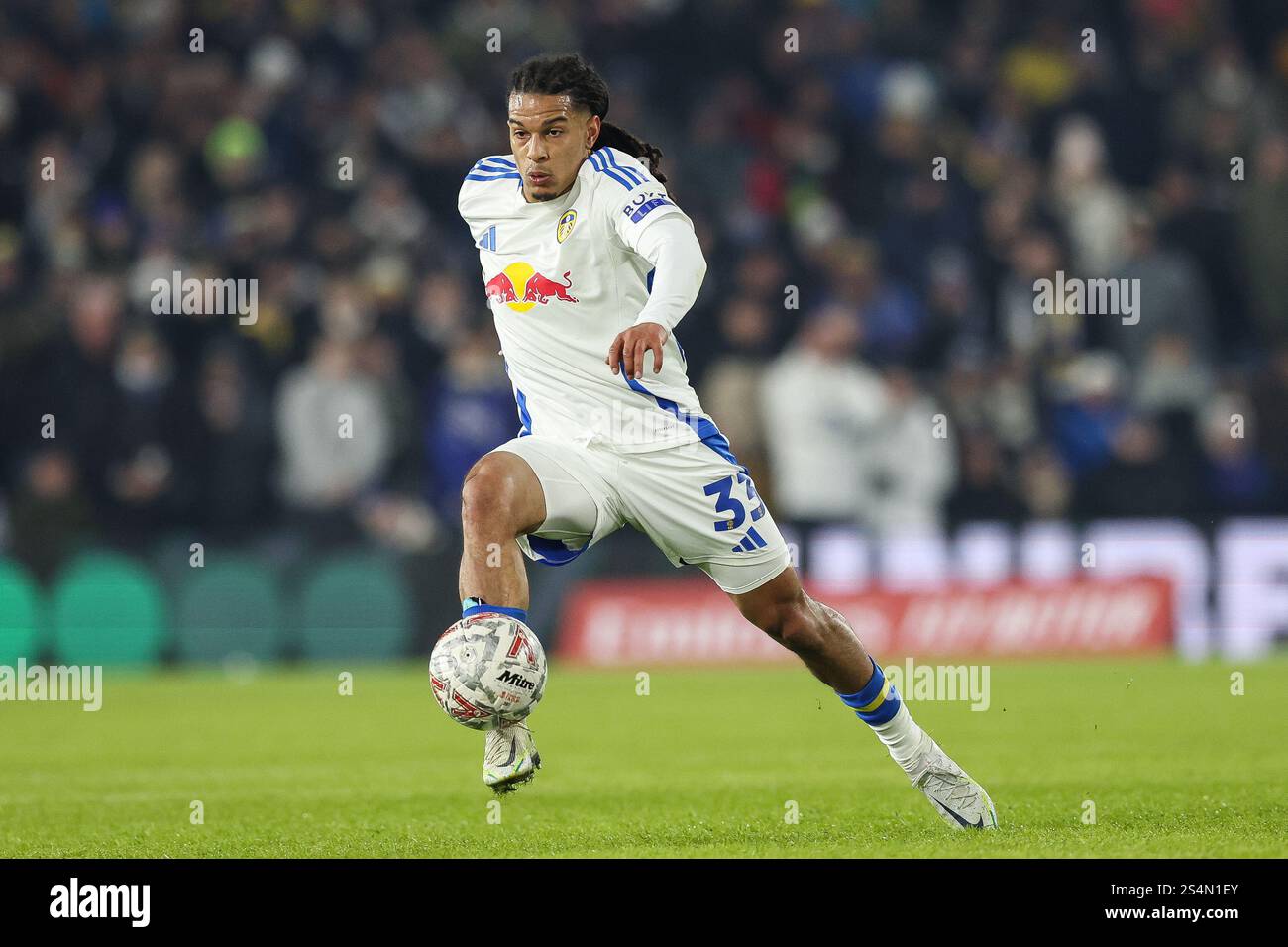 Leeds United's Isaac Schmidt during the Emirates FA Cup third round ...