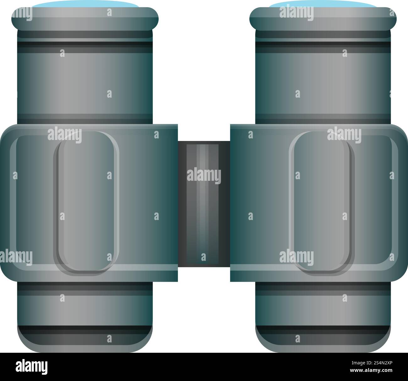 Military binoculars icon. Cartoon of military binoculars vector icon ...