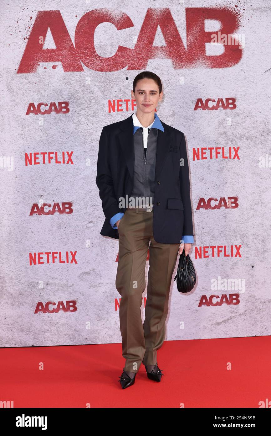Rome, Italy. 13th Jan, 2025. Rome, Barberini cinema, photocall Netflix ...
