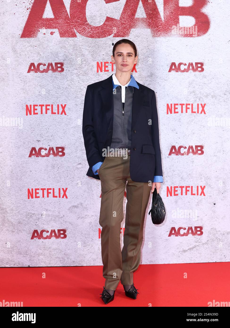 Rome, Italy. 13th Jan, 2025. Rome, Barberini cinema, photocall Netflix ...