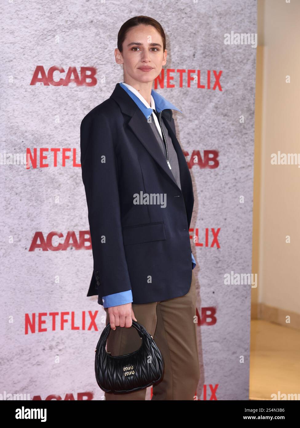 Rome, Italy. 13th Jan, 2025. Rome, Barberini cinema, photocall Netflix ...