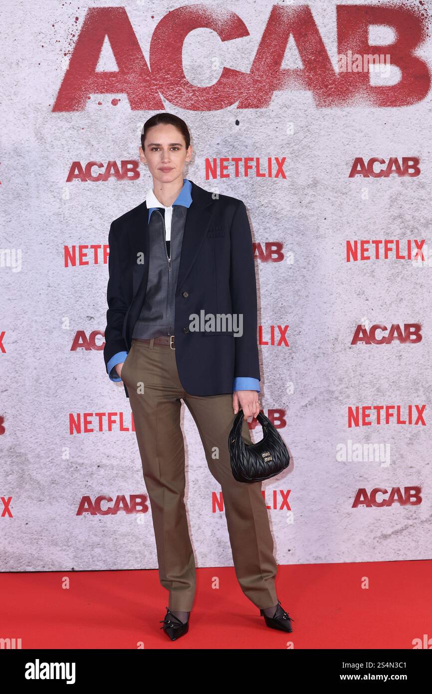 Rome, Italy. 13th Jan, 2025. Rome, Barberini cinema, photocall Netflix ...