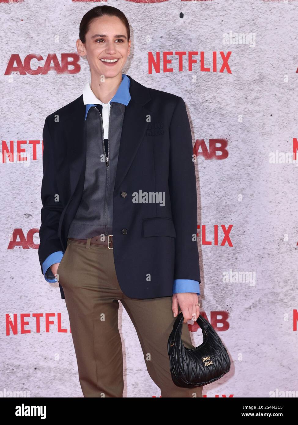 Rome, Italy. 13th Jan, 2025. Rome, Barberini cinema, photocall Netflix ...