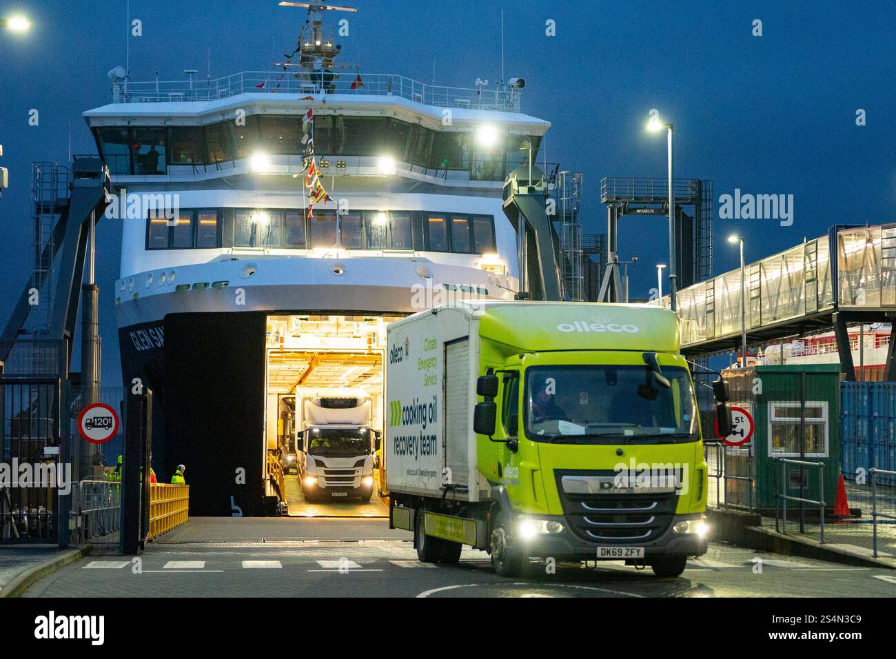 Troon, Scotland, UK. 13th January, 2025. The much delayed and over ...
