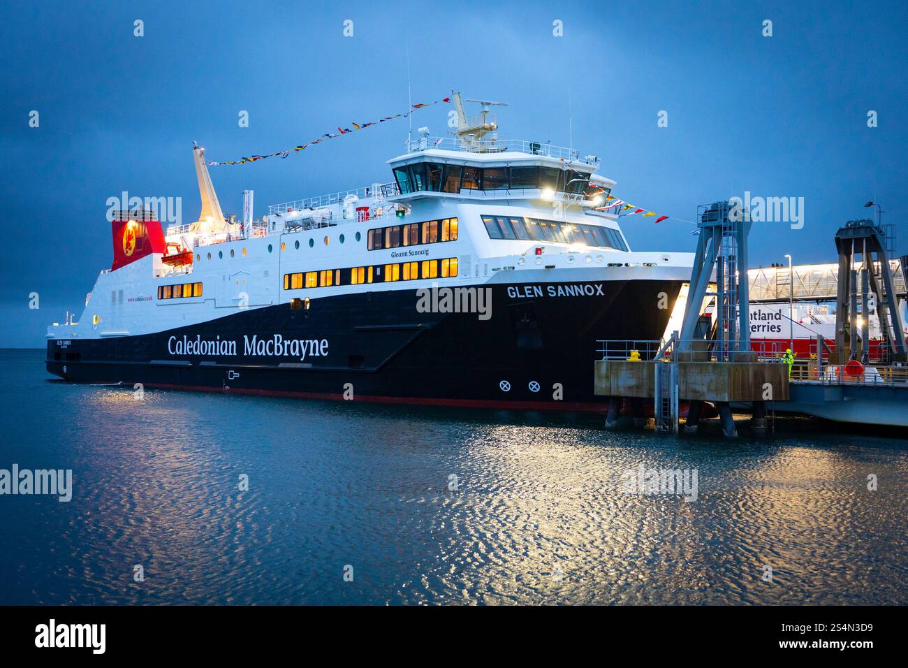 Troon, Scotland, UK. 13th January, 2025. The much delayed and over ...