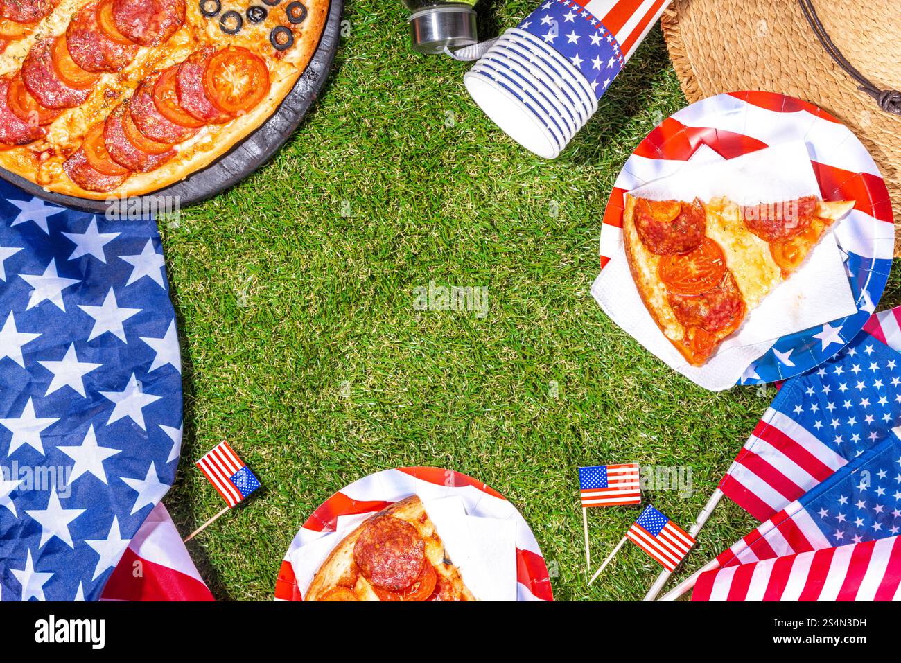 july 4th holiday party pizza, Fourth of July, Patriotic Independence ...