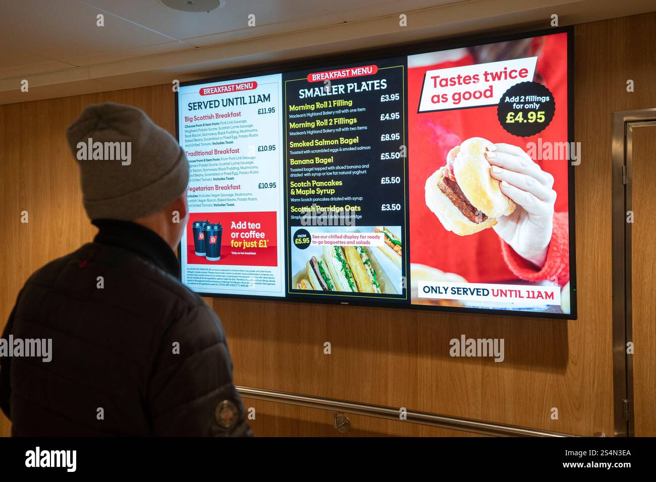 Troon, Scotland, UK. 13th January, 2025. The much delayed and over ...