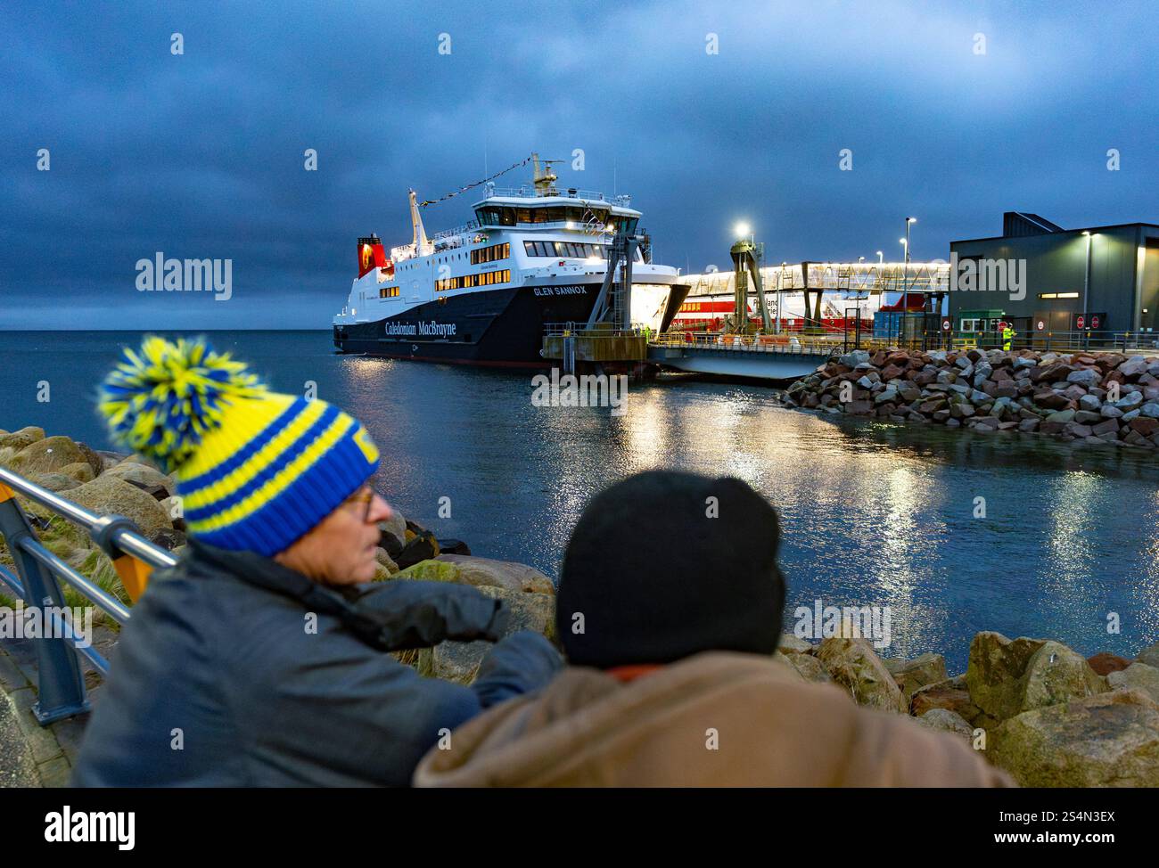 Troon, Scotland, UK. 13th January, 2025. The much delayed and over ...