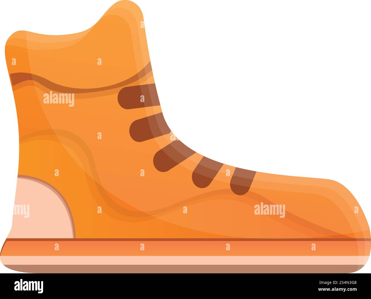 Basketball shoes icon. Cartoon of basketball shoes vector icon for web ...