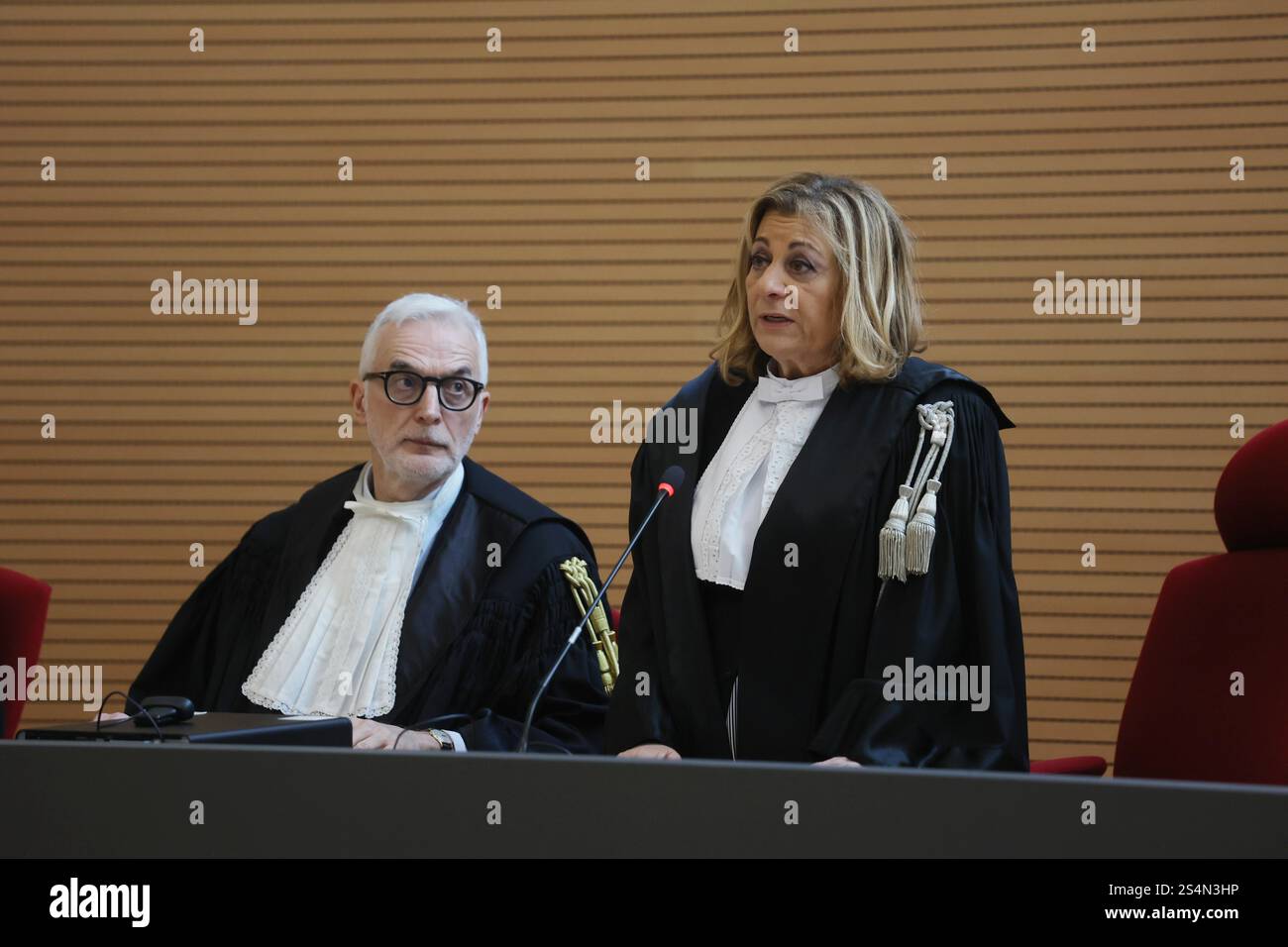 Brescia, Italia. 13th Jan, 2025. Presentazione nuovo presedente della ...