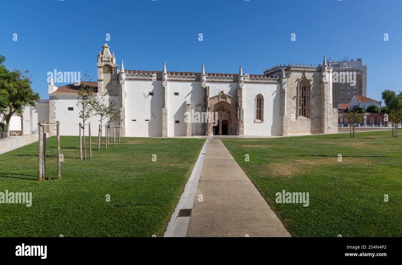 Setubal, Portugal. 10 August 2023. Monastery of Jesus of Setúbal ...