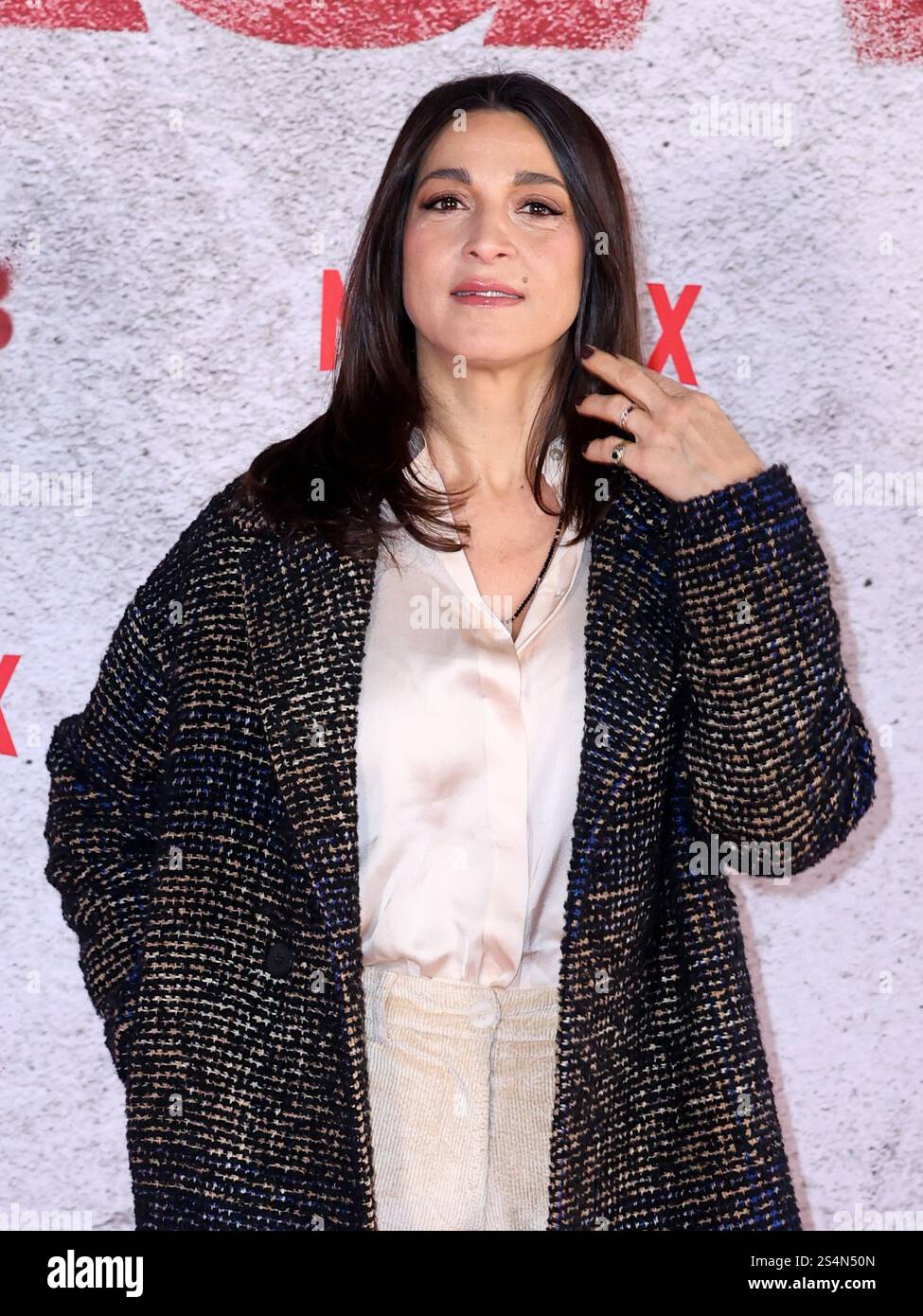 Rome, Italy. 13th Jan, 2025. Rome, Barberini cinema, photocall Netflix ...