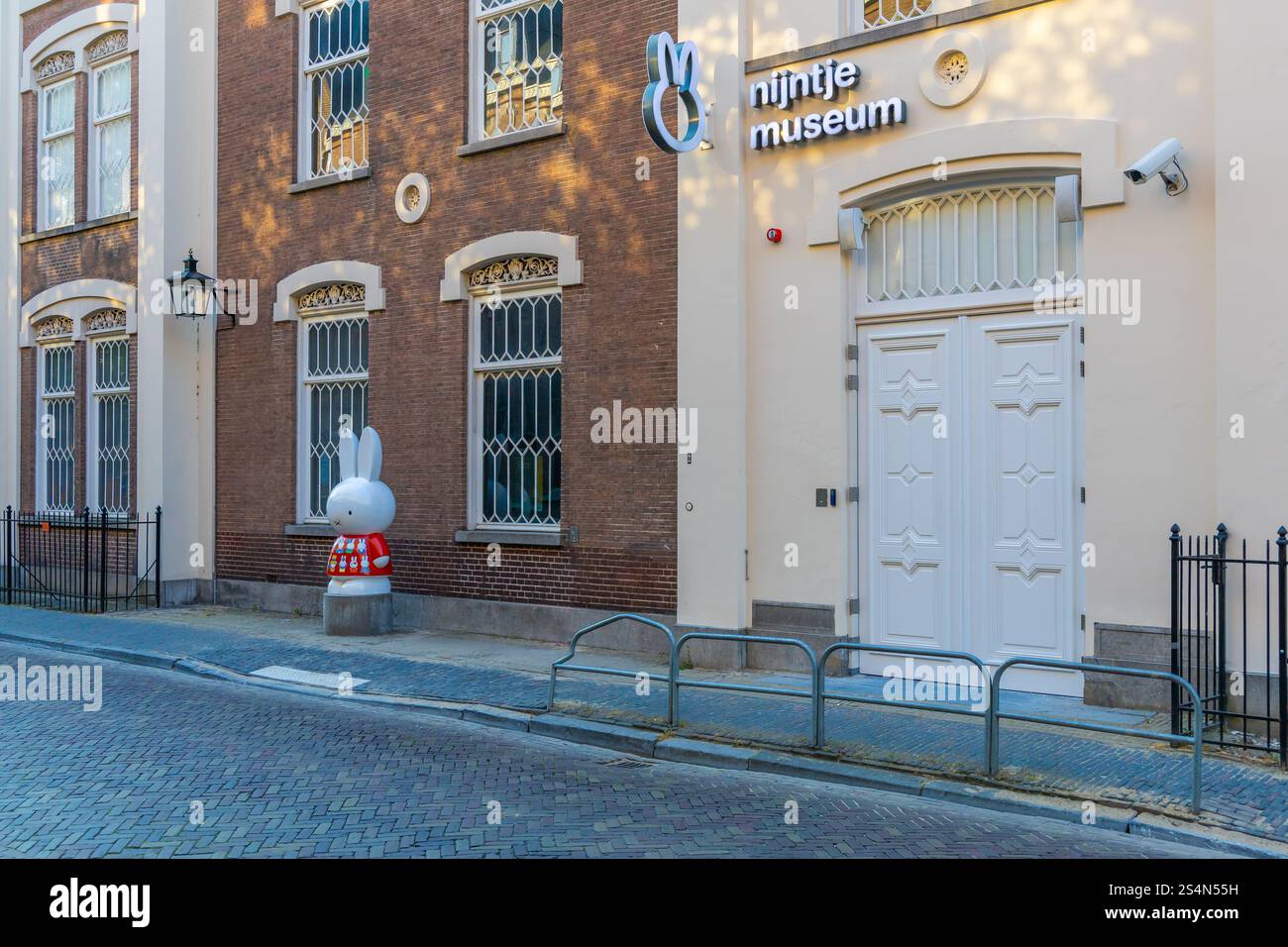 Utrecht, the Netherlands. 10 June 2023. Museum of miffy logo sign in ...