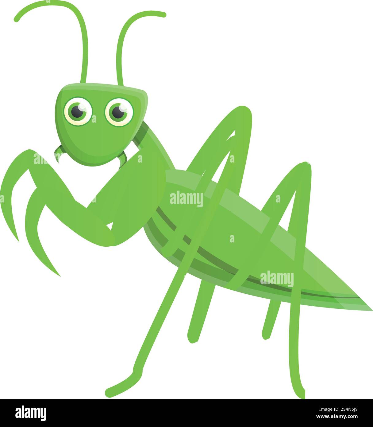 Wild mantis icon. Cartoon of wild mantis vector icon for web design ...