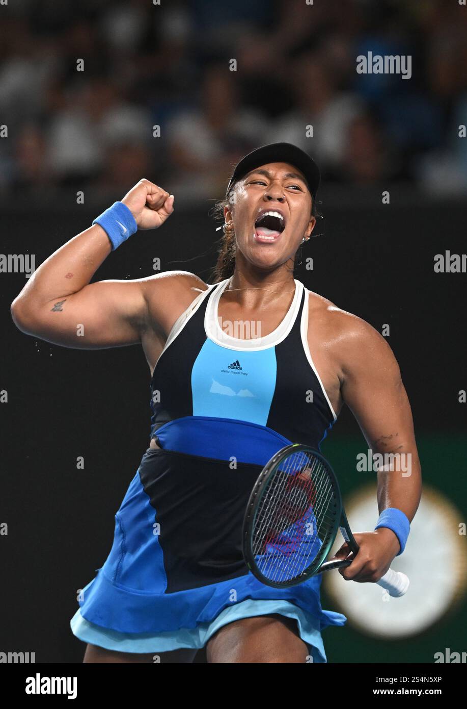 Melbourne, Australia. 13th Jan, 2025. Destanee Aiava of Australia ...