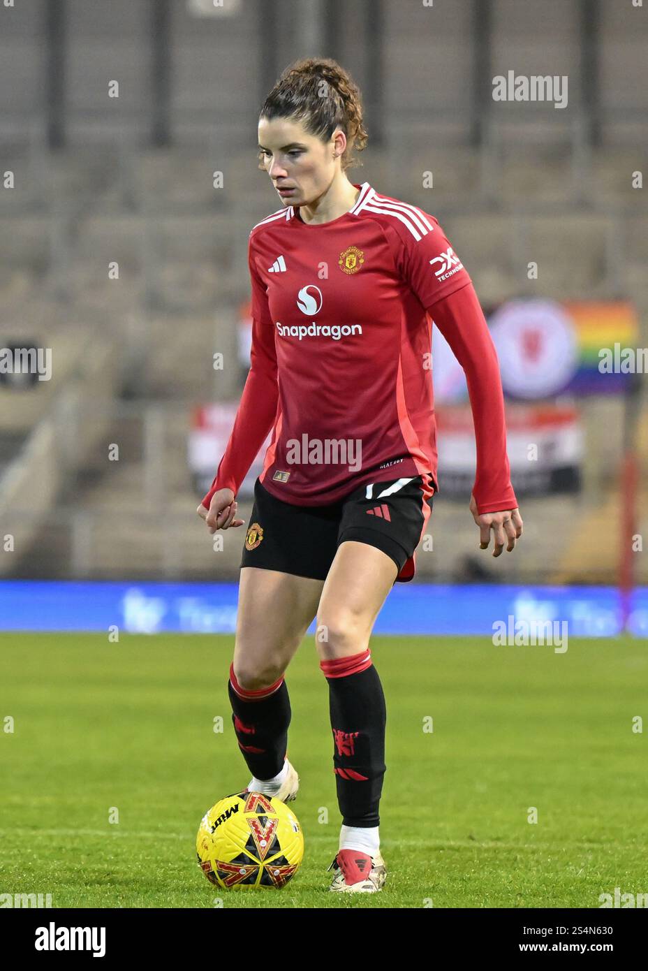 Manchester United's Dominique Janssen during the Adobe Women's FA Cup ...