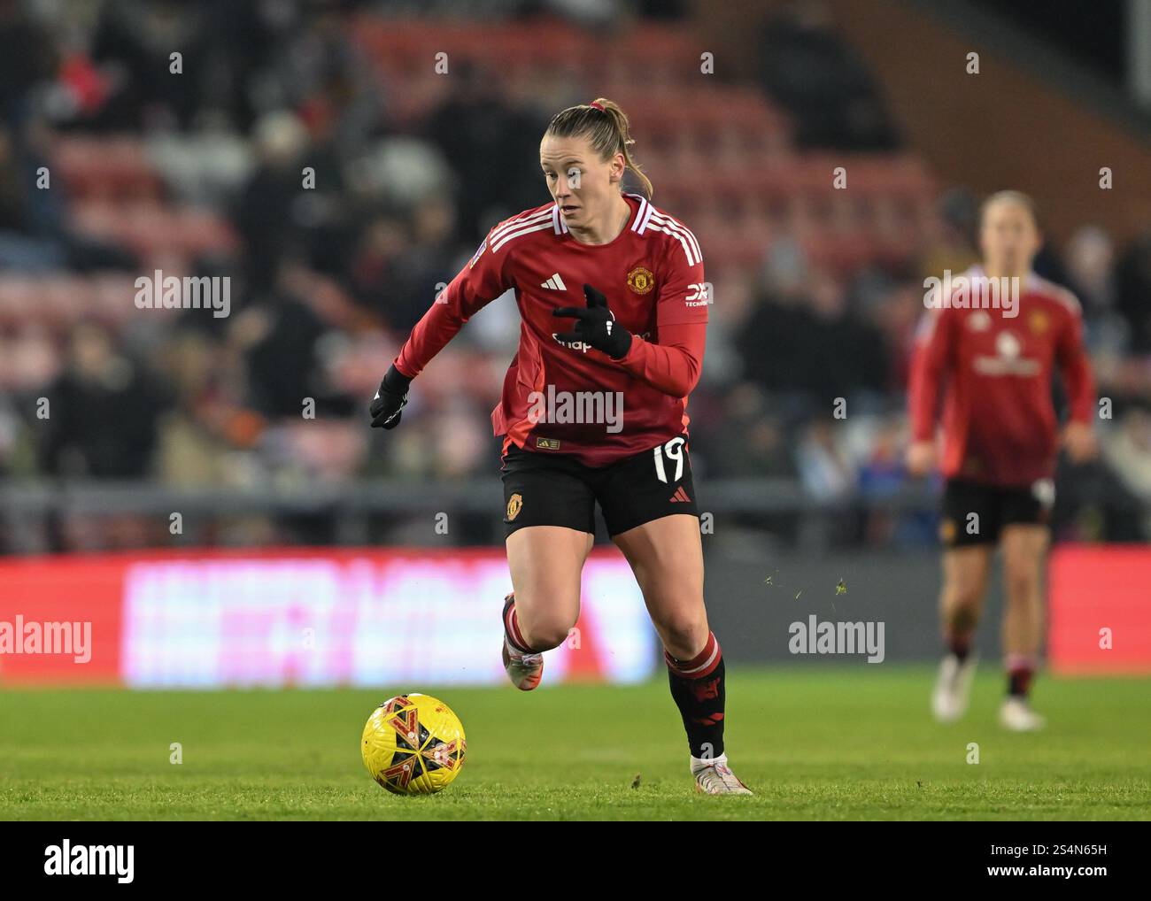 Manchester United's Elisabeth Terland during the Adobe Women's FA Cup ...