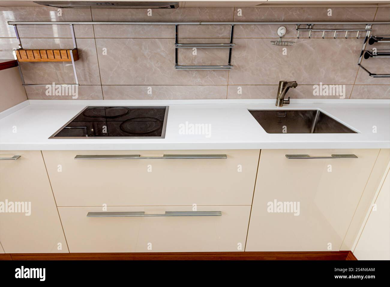 Style kitchen interior in residential building dining room design hotel ...