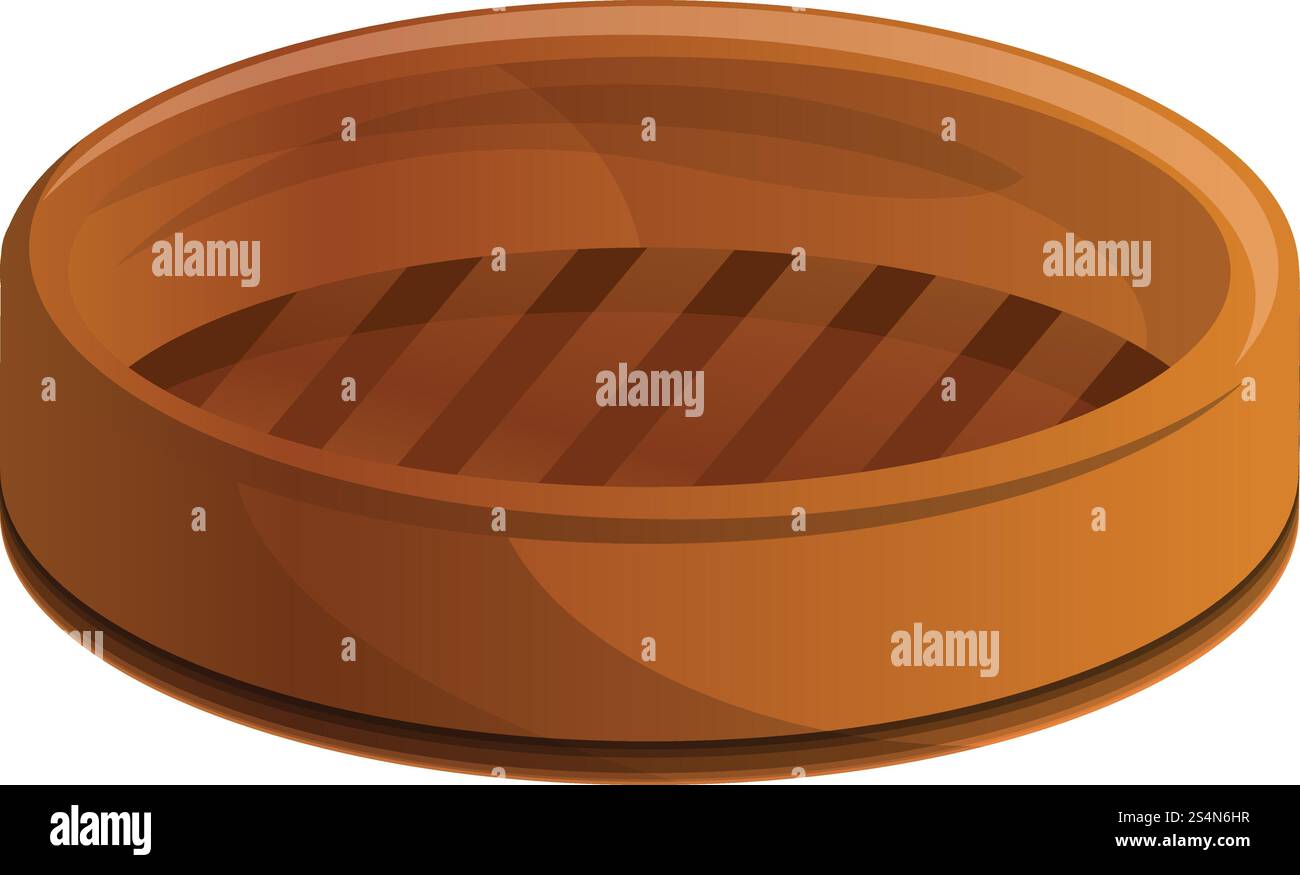 Wood steamer icon. Cartoon of wood steamer vector icon for web design ...